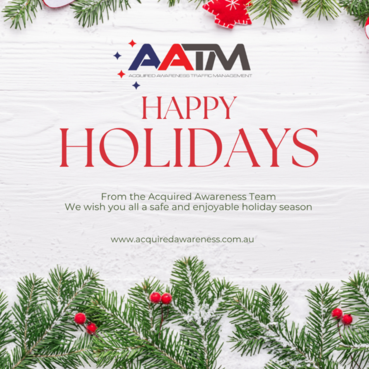 Happy Holidays from AATM – Celebrating a Successful 2024! - Acquired ...