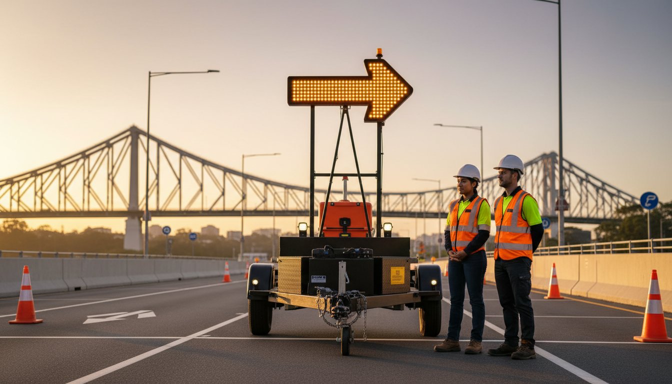 Arrow Board Hire Brisbane: Your Guide to TMR-Compliant Traffic Control ...